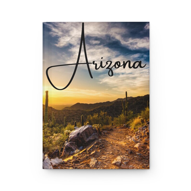 Arizona Desert Hardcover Journal Matte - Etsy