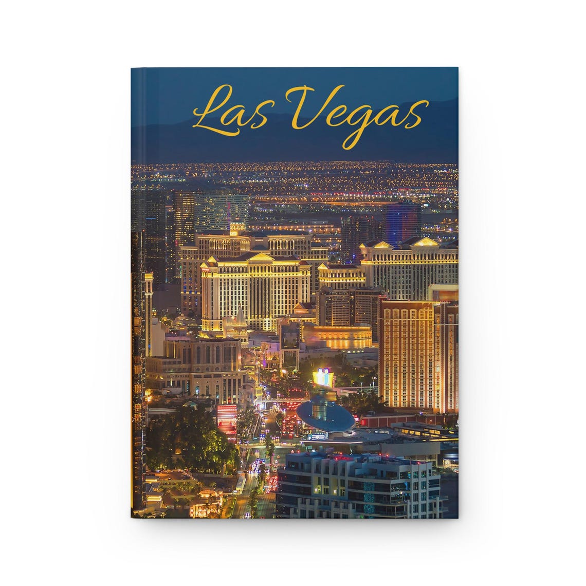 Las Vegas Skyline Hardcover Journal Matte - Etsy