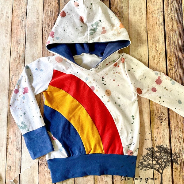 Paint Splatter Sweat Shirt - Etsy