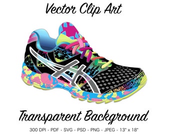 Running shoe clipart | Etsy