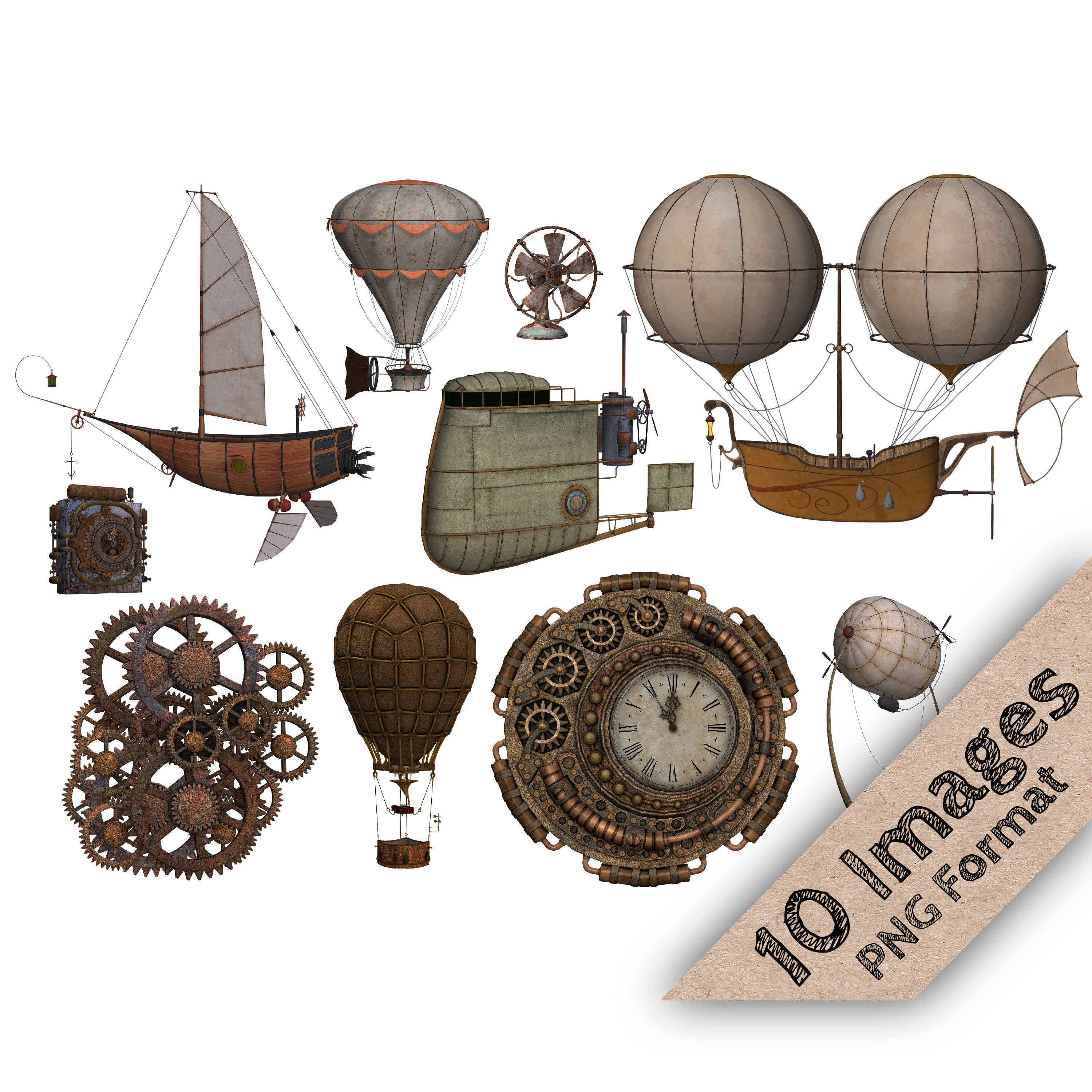Steampunk Clipart