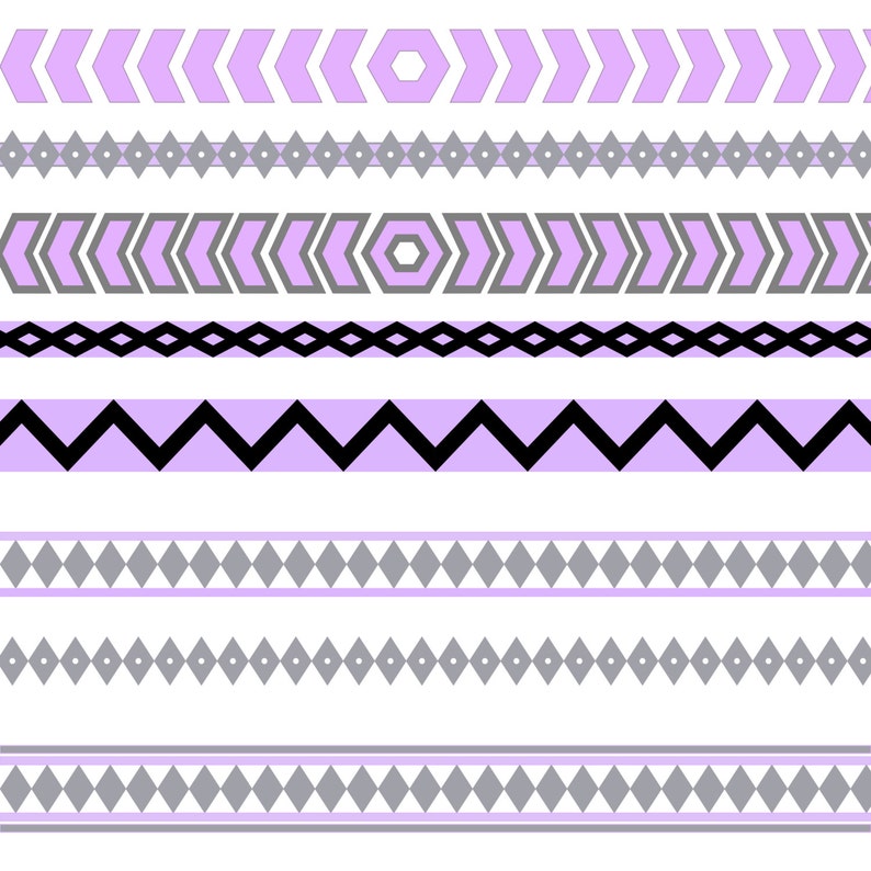 Tribal Borders Photo Border Digital Photo Frame Border - Etsy