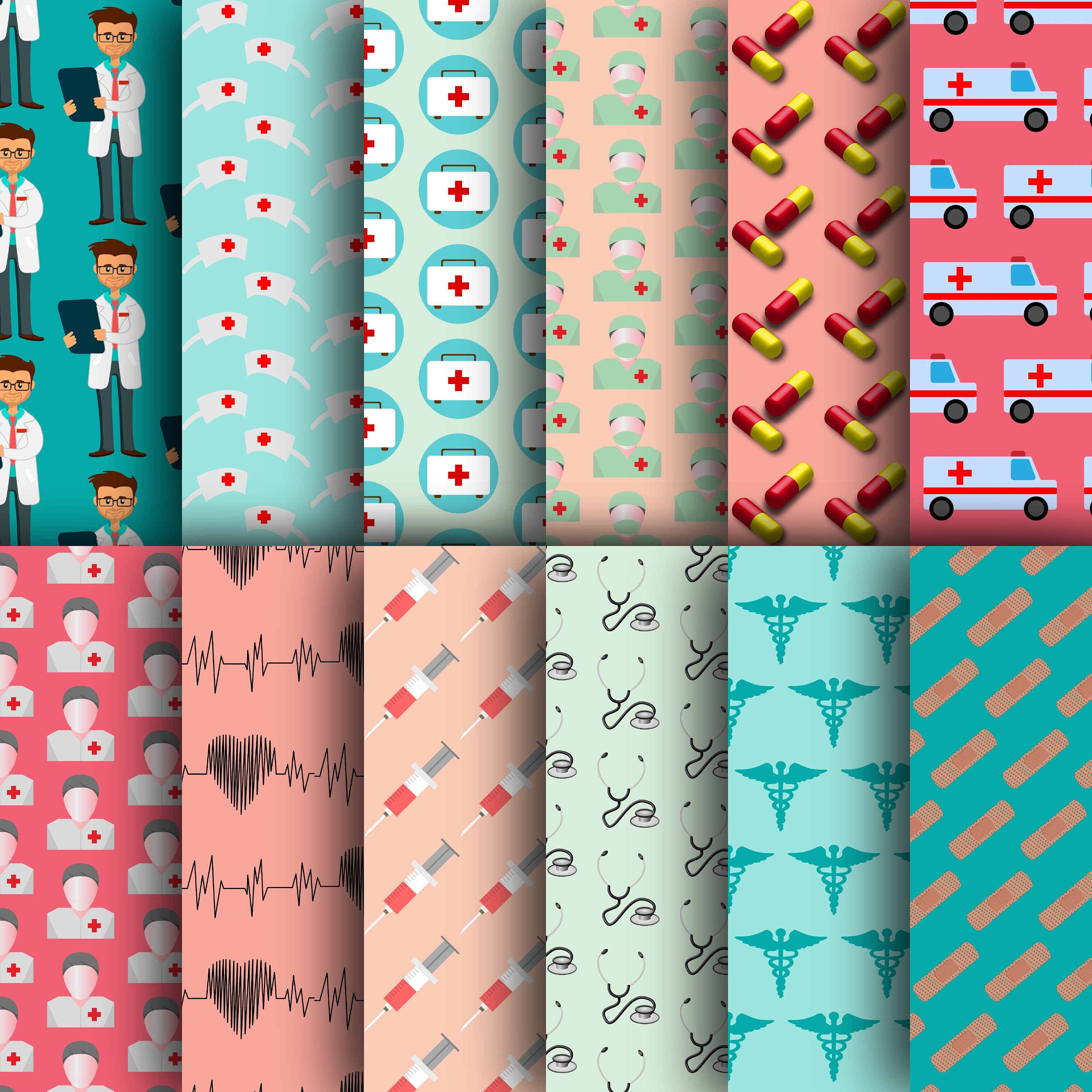 Medical Paper Nurse Paper Doctor Paper Diagnostics Doctor | Etsy