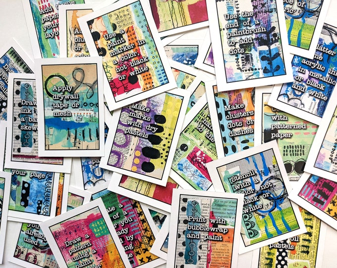 Set of 50 Prompt Cards - Etsy