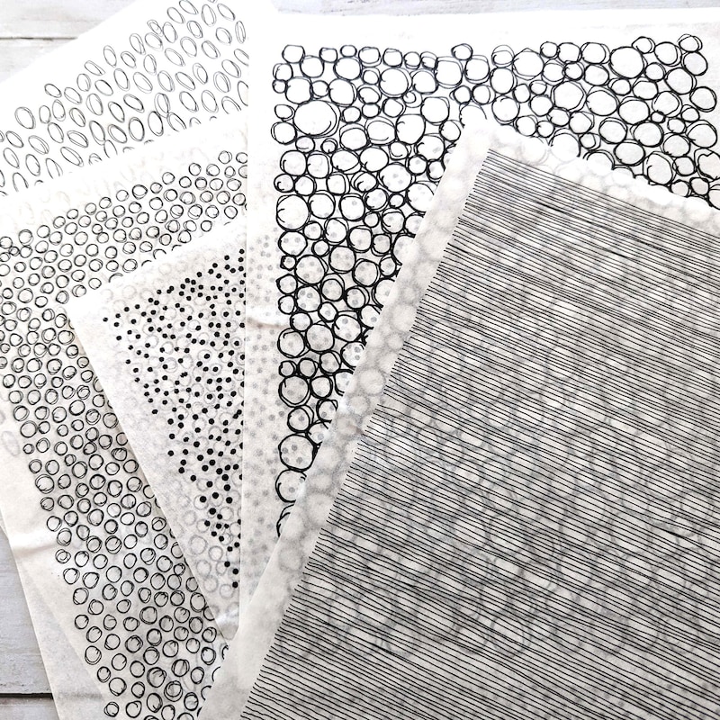 Translucent Printed Paper - Etsy