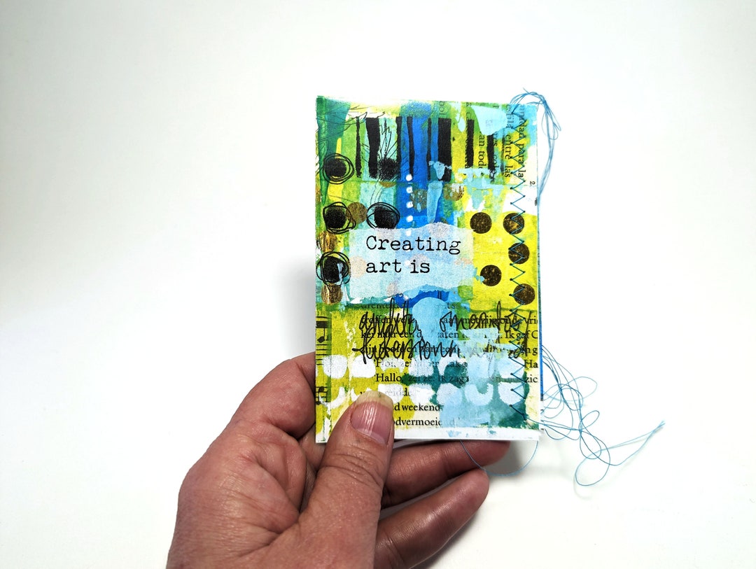 Creativity Quote Mini Zine, Mini Art Zine, Artist Zine, Affirmation ...