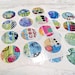 Colorful Mixed Media Stickers | Collage Ephemera for Junk Journals ...