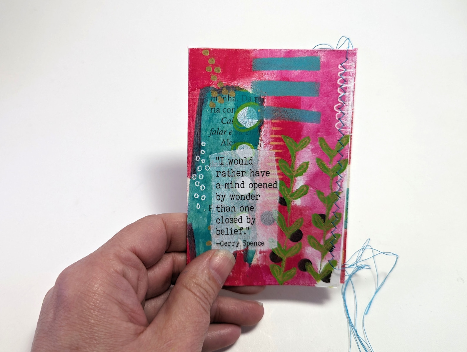 Positive Quotes Mini Zine, Mini Art Zine, Artist Zine, Awe and Wonder ...