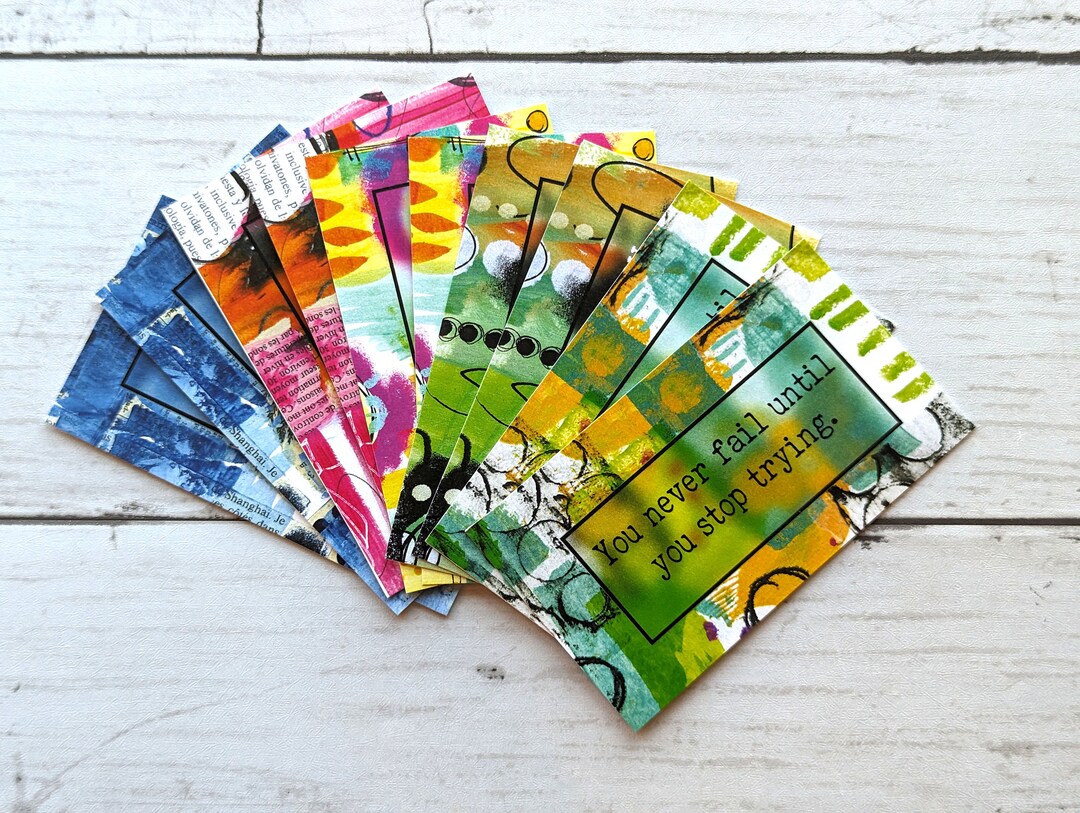 Motivation Cards for Art Journaling, Artist Designed Positive ...