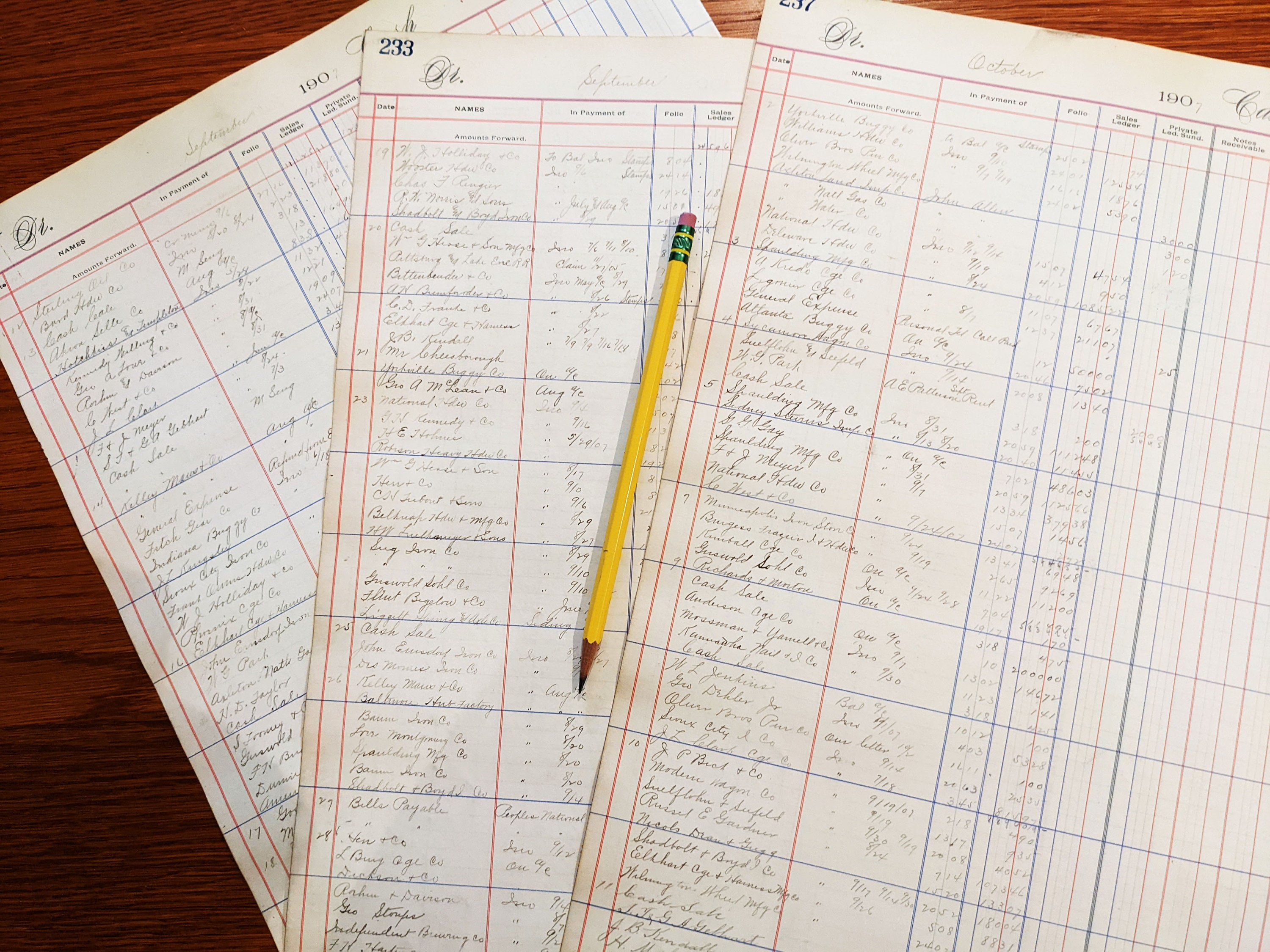 3 Oversized Ledger Vintage Handwritten Pages Handwritten - Etsy