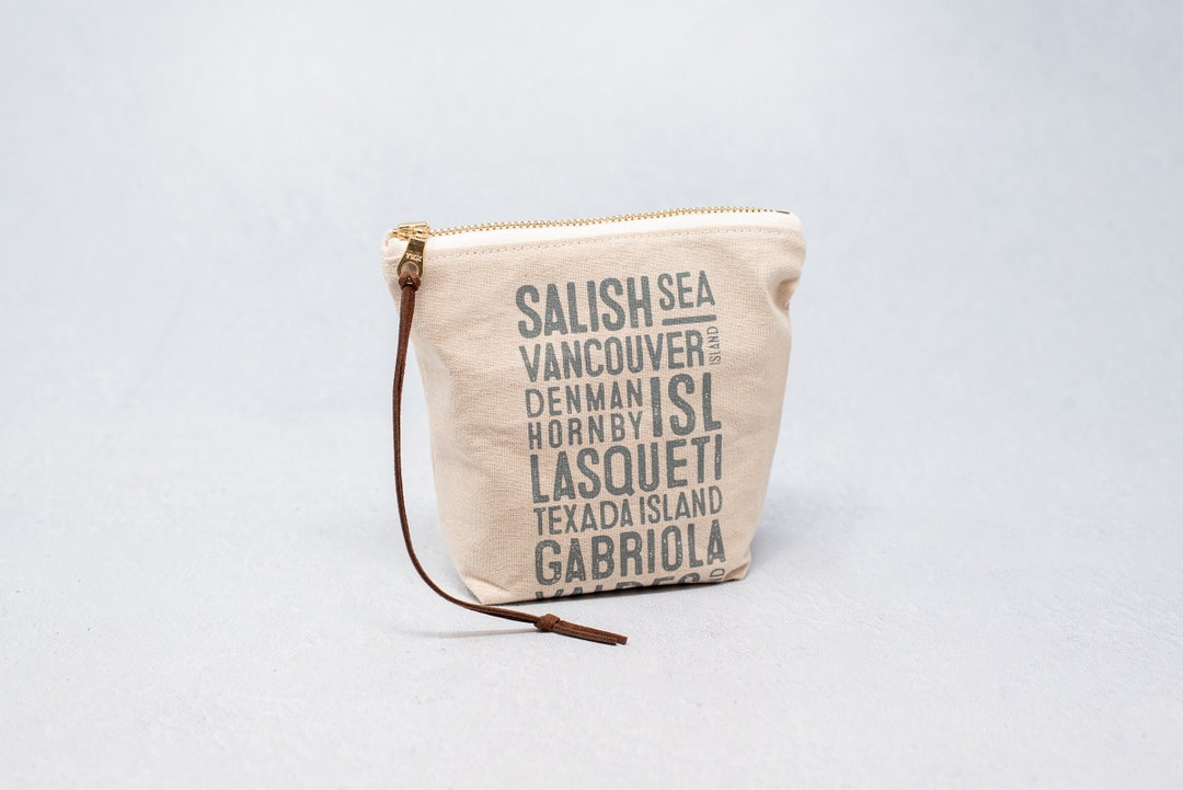 Salish Sea Gulf Islands Bus Scroll Clutch - Etsy