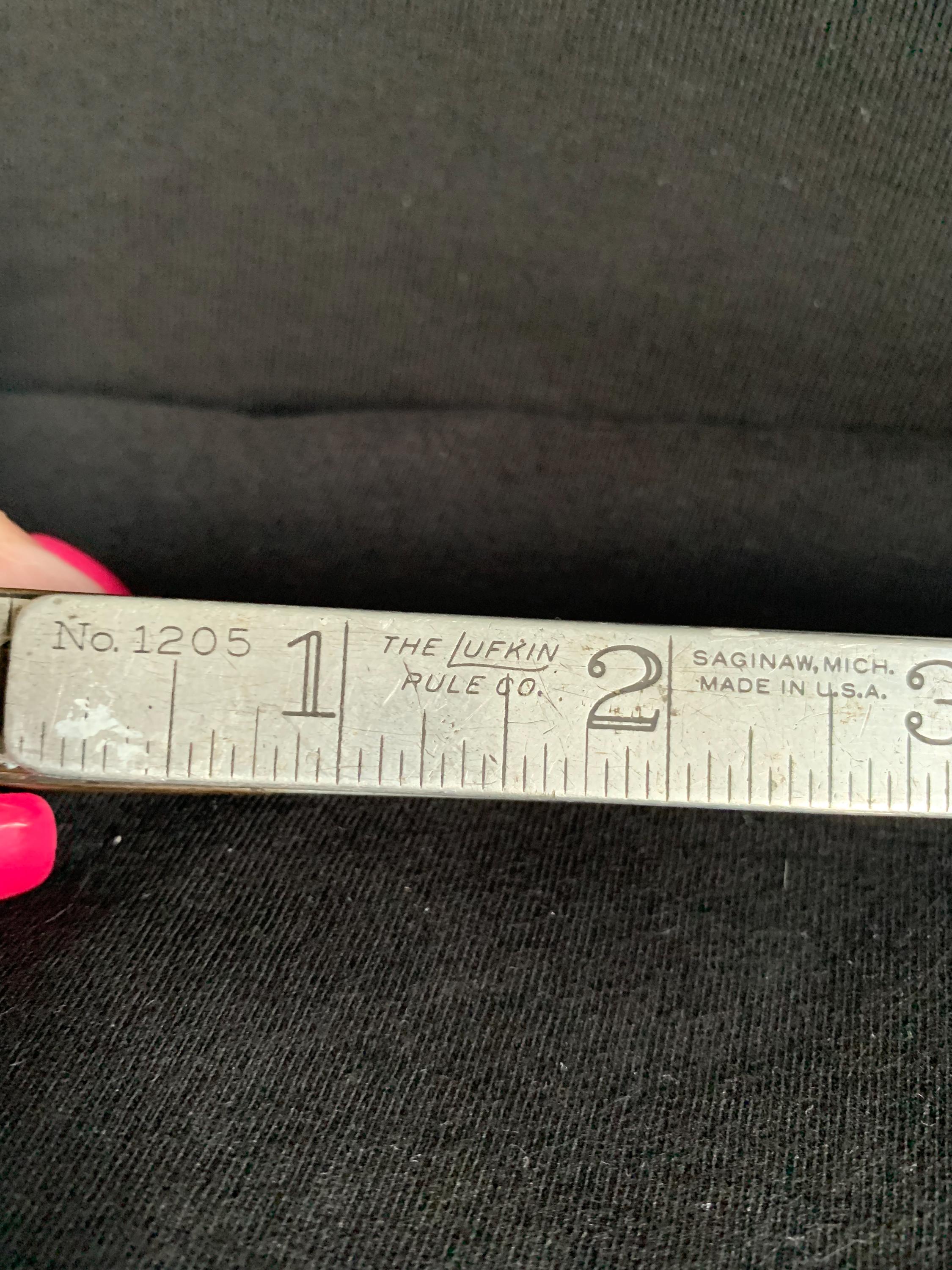 Lufkin Ruler #1205. 60” Folding Aluminum Ruler - Etsy