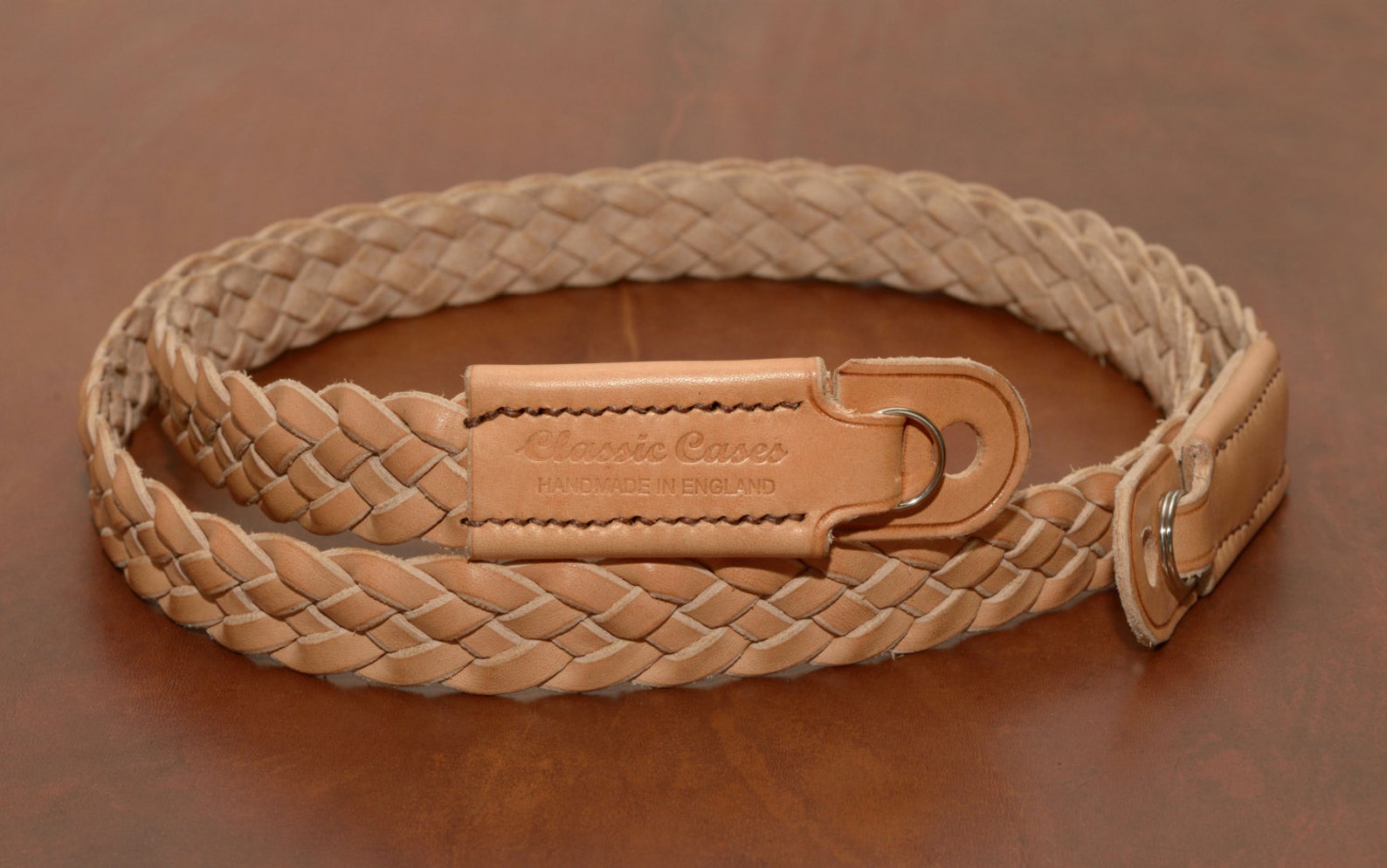 Braided Leather Camera Strap - Etsy