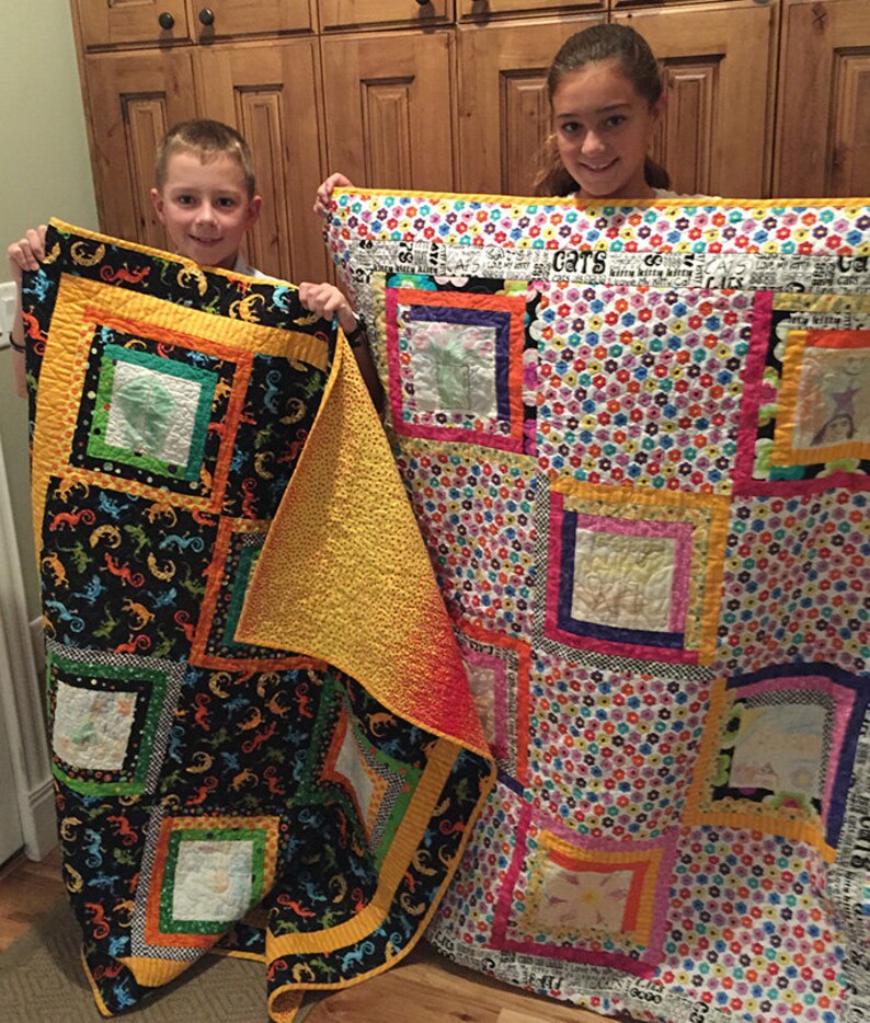 Color My World PDF Quilt Pattern - Etsy