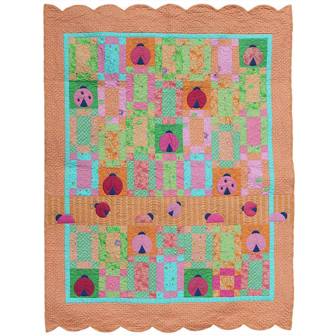 Lucky Ladybug PDF Quilt Pattern - Etsy