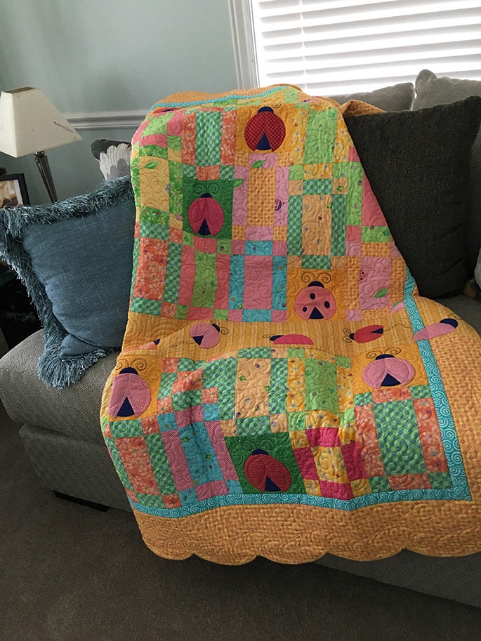 Lucky Ladybug PDF Quilt Pattern - Etsy