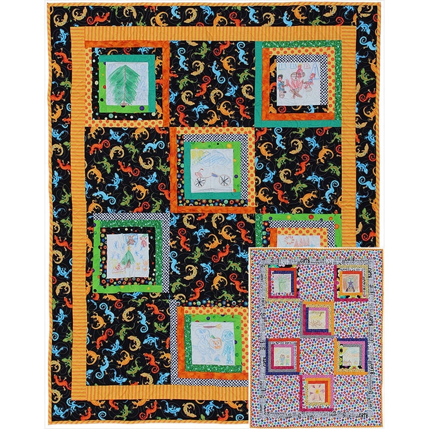 Color My World PDF Quilt Pattern - Etsy