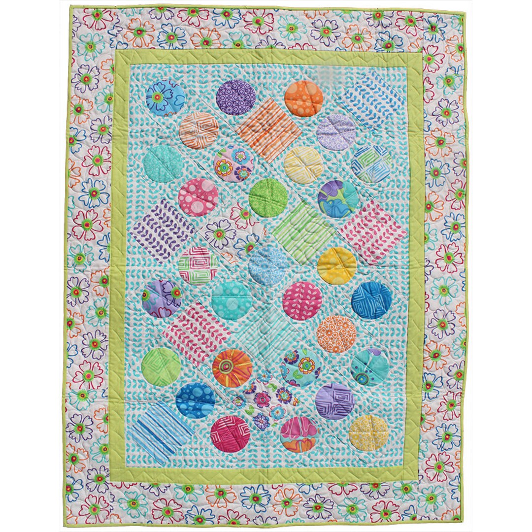 Dance in Circles PDF Quilt Pattern - Etsy