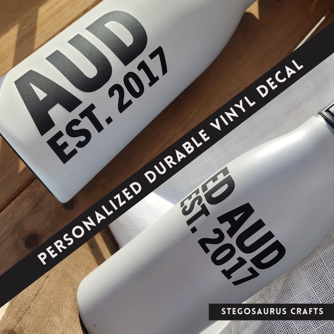 Custom Personalized Degree Vinyl Decal - Graduation Gift for ...