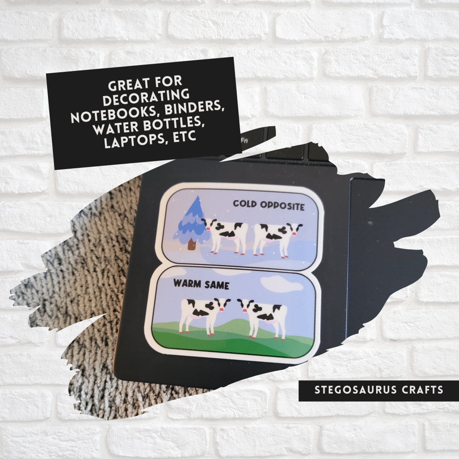 COWS (cold Opposite Warm Same) Vestibular Sticker - Balance Calorics ...