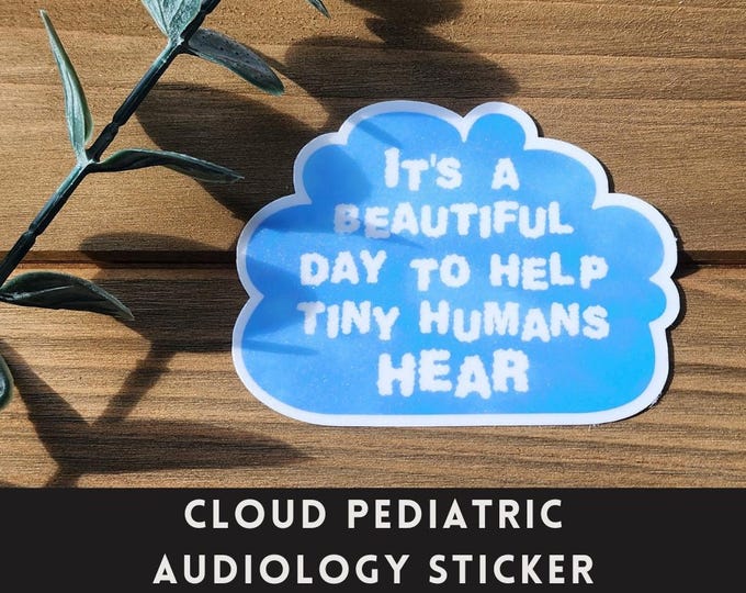Audiology Sticker - Etsy