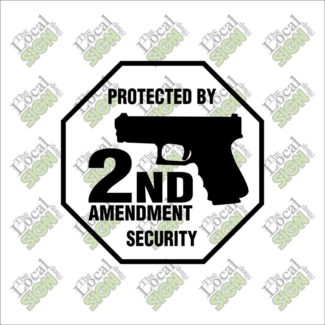 Vector - Protected by 2nd Amendment - Digital Download - Etsy