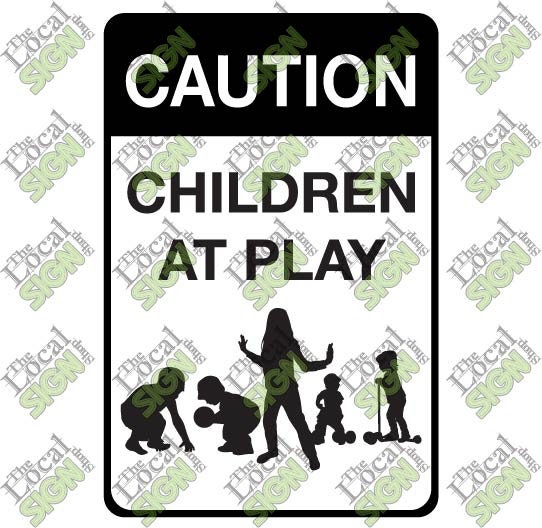 Vector Caution Children at Play Digital Download - Etsy