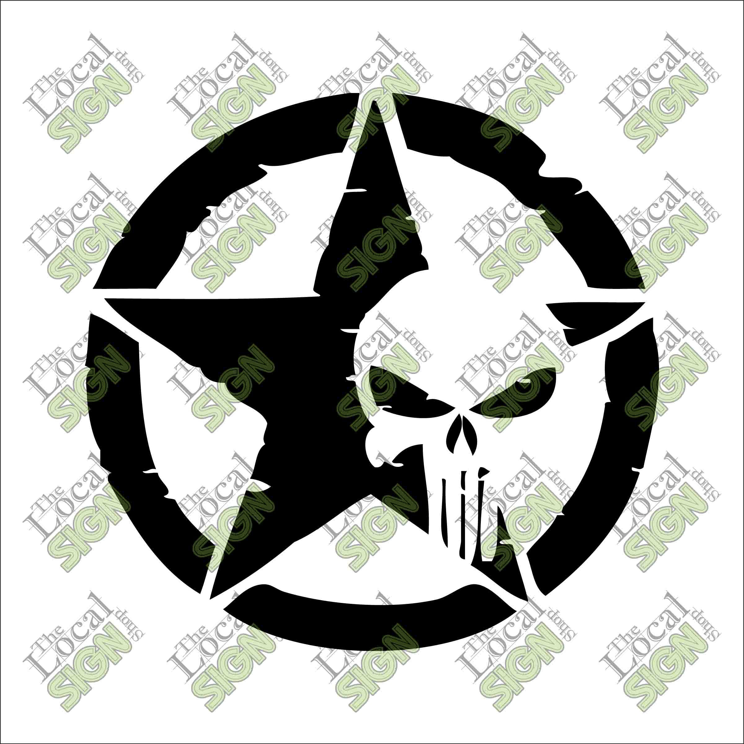 Army Star Logo Vector