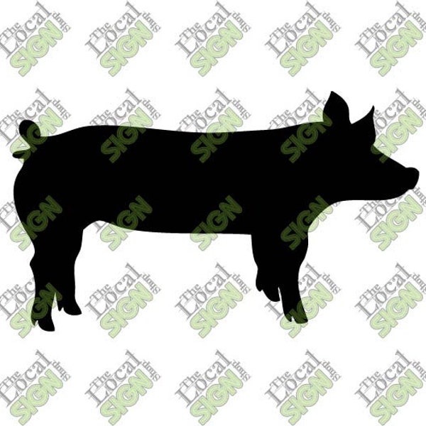 Show Pig Vector - Etsy
