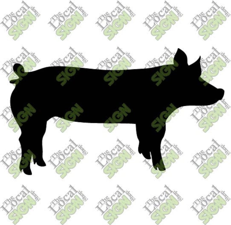 Vector - Show Pig - Digital Download - Etsy