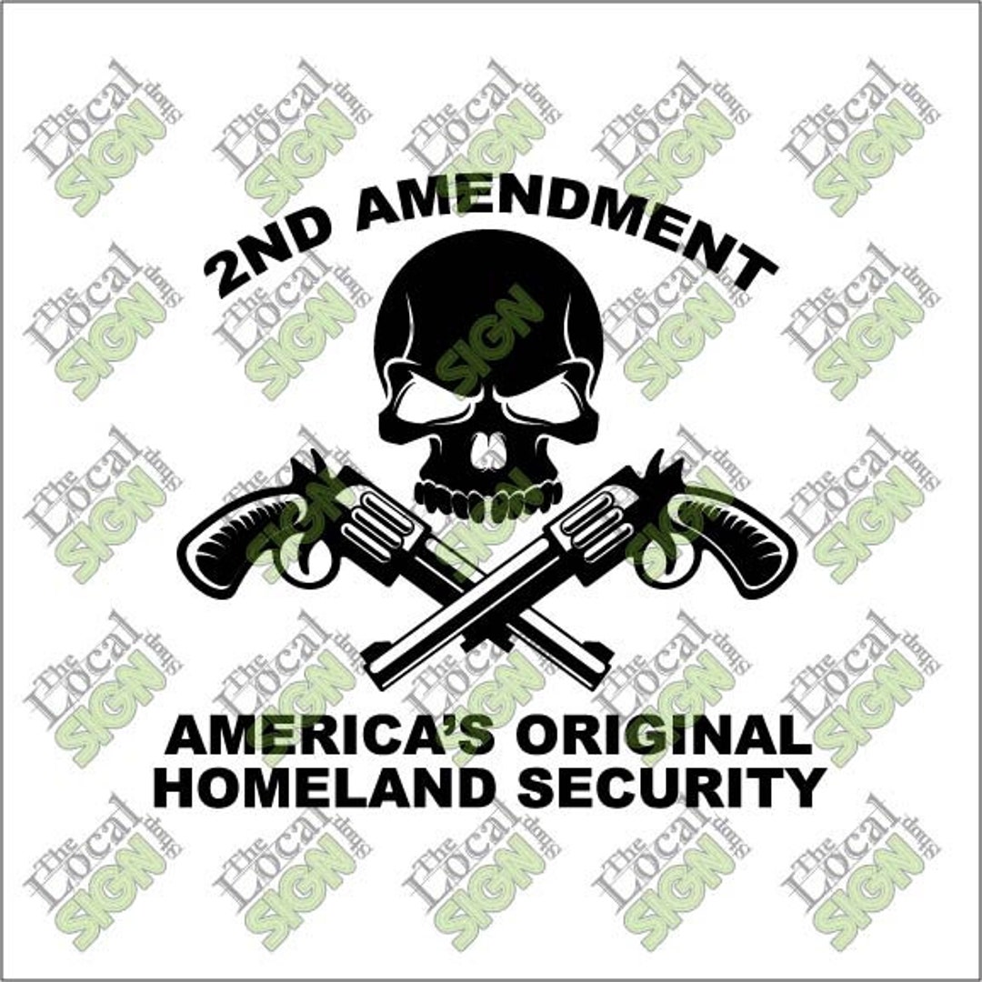 Vector - 2nd Amendment Americans Original Homeland Security - Digital ...