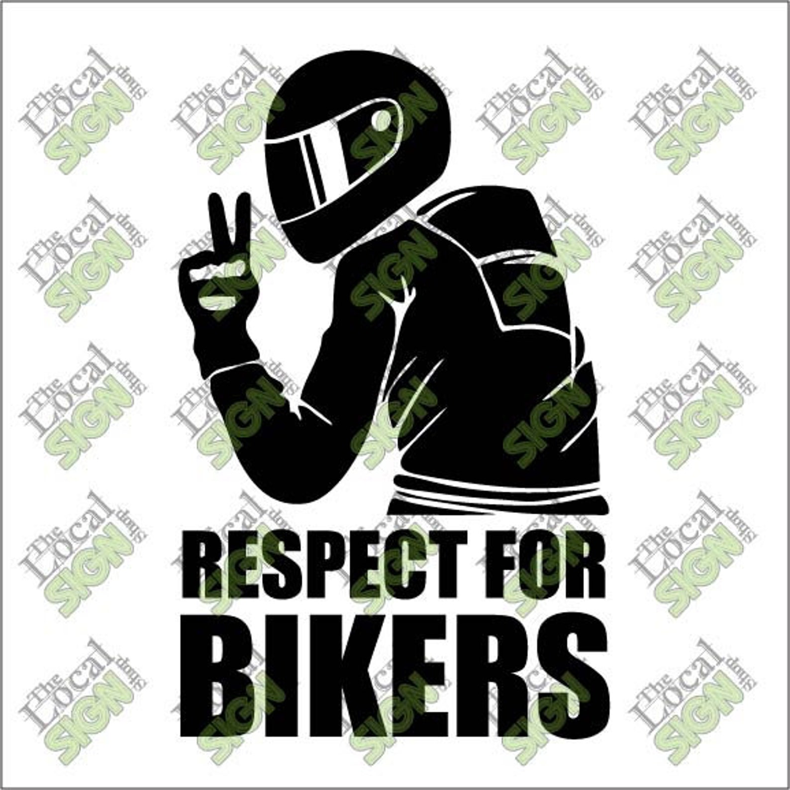 Vector - Respect for Bikers - Digital Download - Etsy