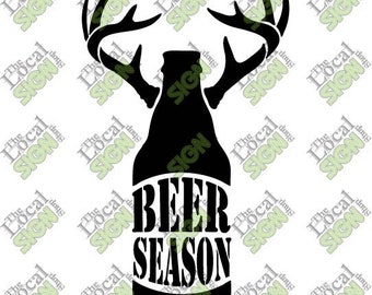 Beer Season SVG Cut File for Cricut & Silhouette Svg File - Etsy