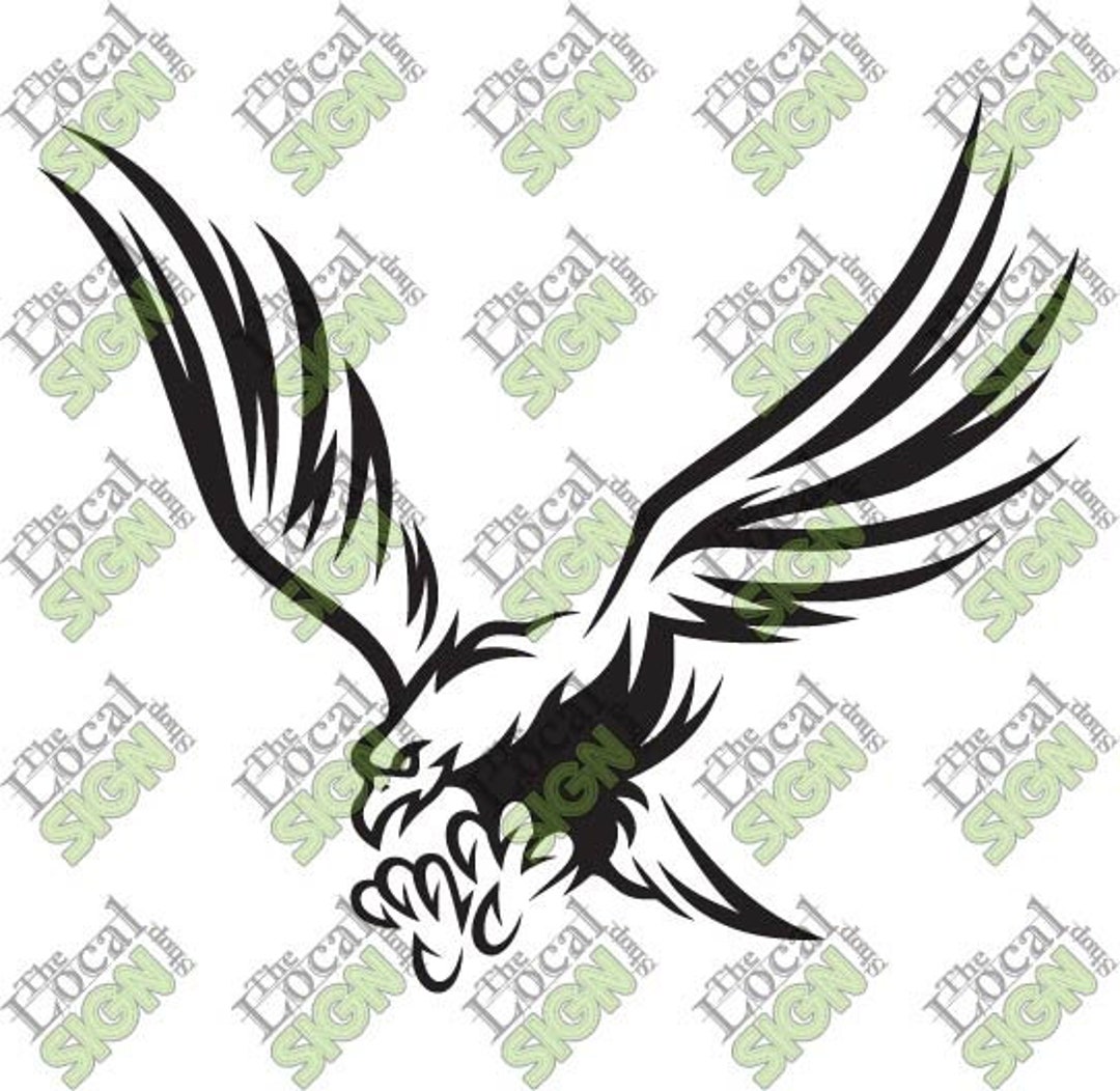 Vector - Eagle - Digital Download - Etsy