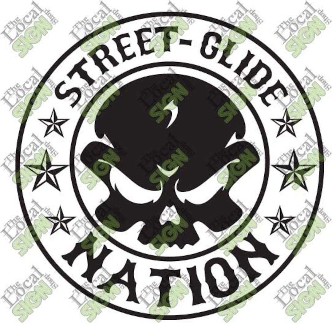 Vector - Street Glide Nation - Digital Download - Etsy