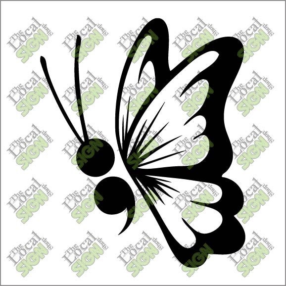 Vector - Semi Colon Butterfly - Digital Download - Etsy