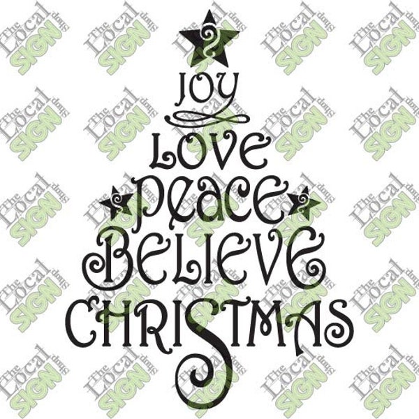 Joy Love Peace - Etsy