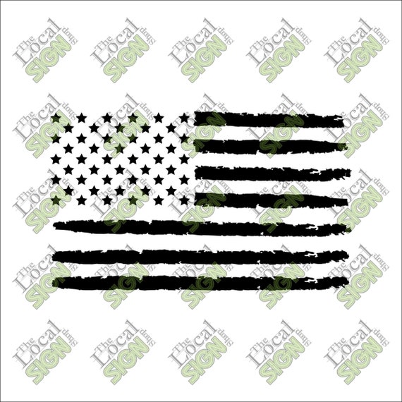 Vector Grunge American Flag Digital Download - Etsy