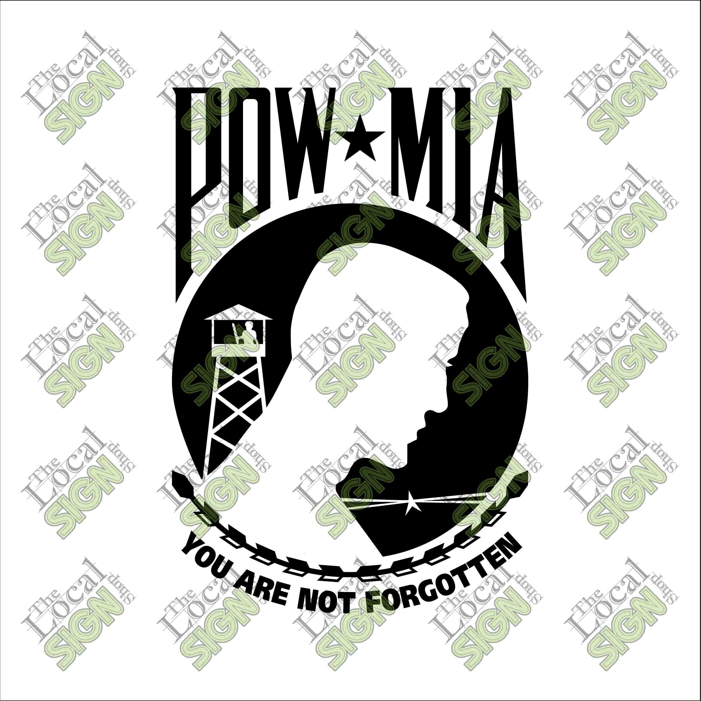 Vector - POW-MIA - Digital Download - Etsy
