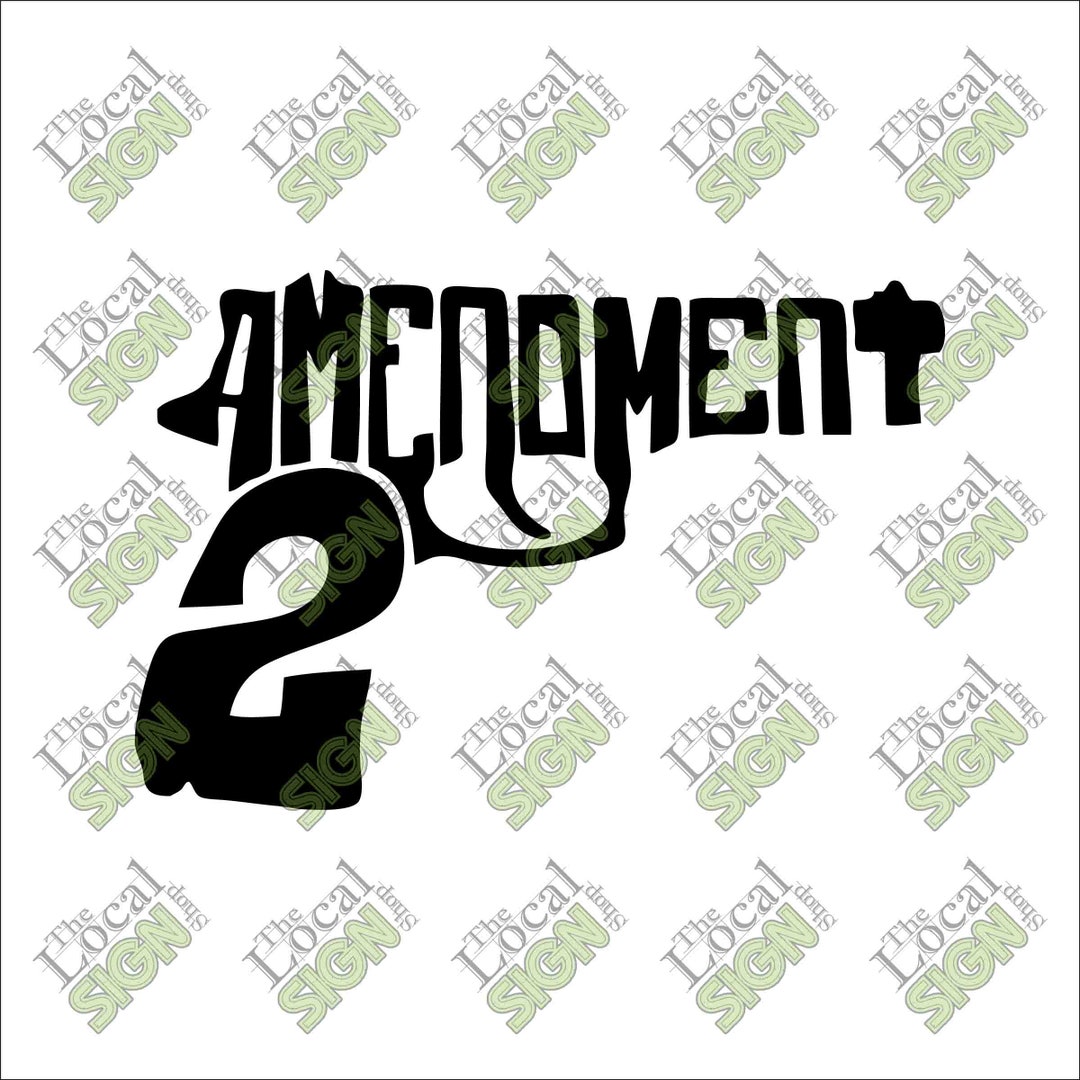Vector - 2nd Amendment - Digital Download - Etsy