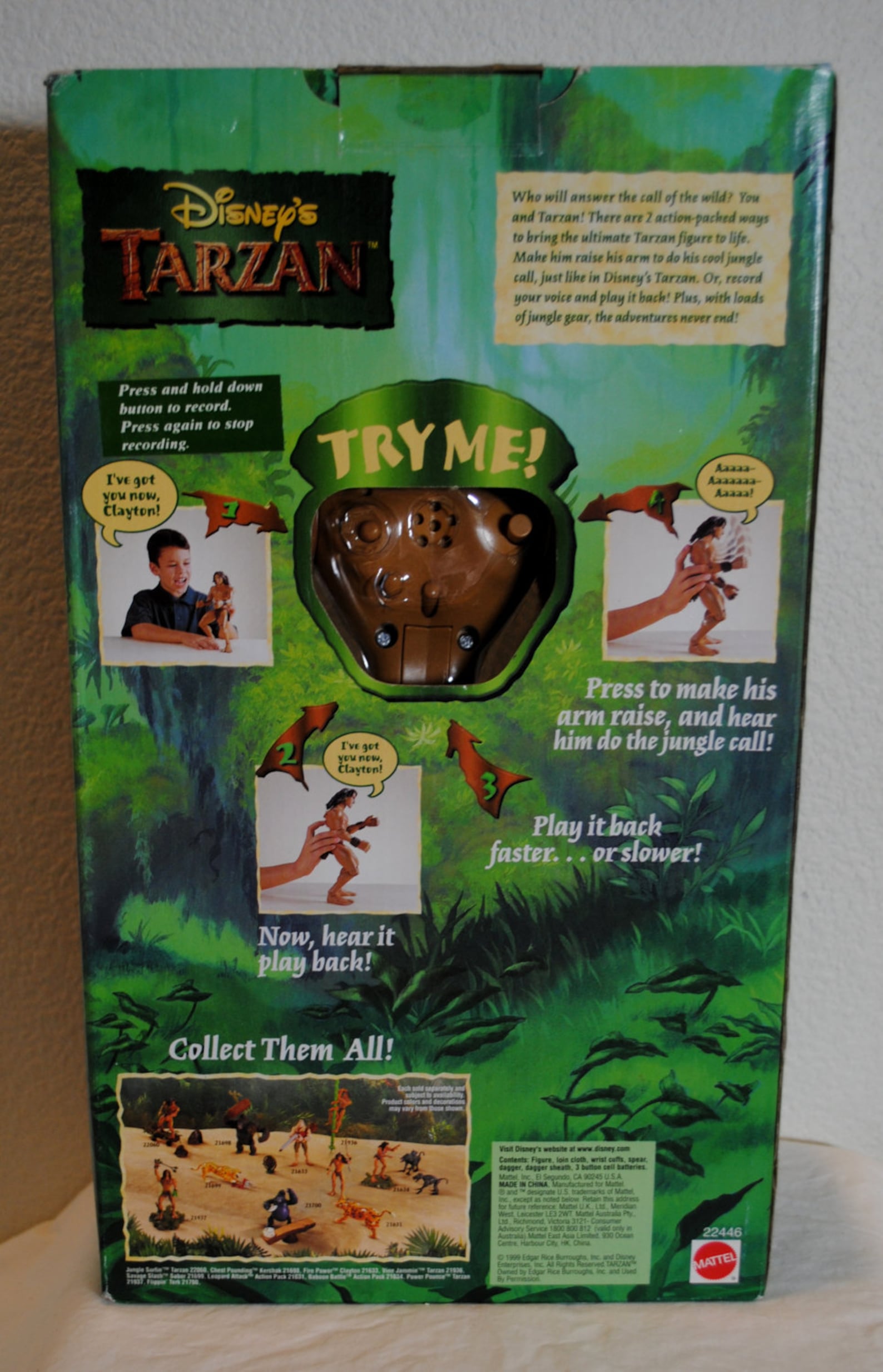 Disney's Rad Repeatin Tarzan Banned Edition Rare | Etsy