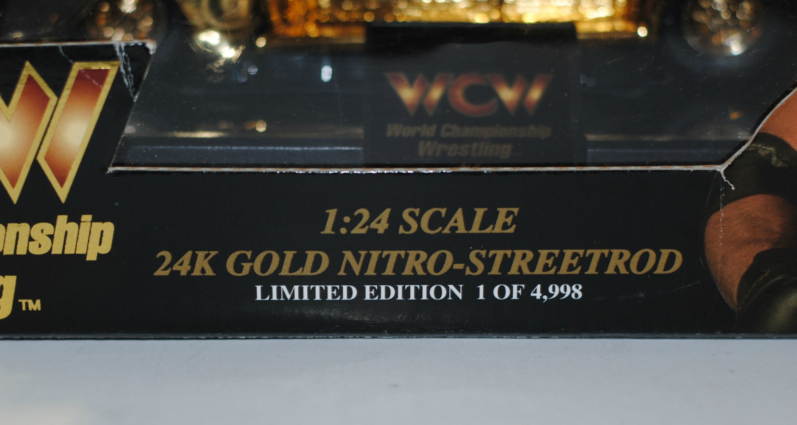 WCW Die Cast Car Nitro-streetrod Car WCW Goldberg 24K - Etsy