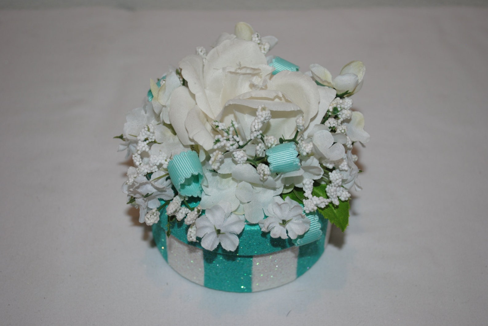 Floral Gift Box Decorated Box With Flowers Unique Gift Box - Etsy