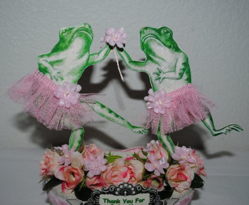 Frog Gift Box frogs Dancing Box thank You I Love You | Etsy