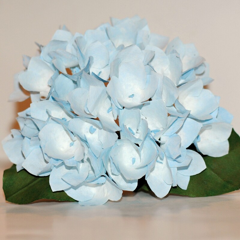 Paper Hydrangea - Etsy