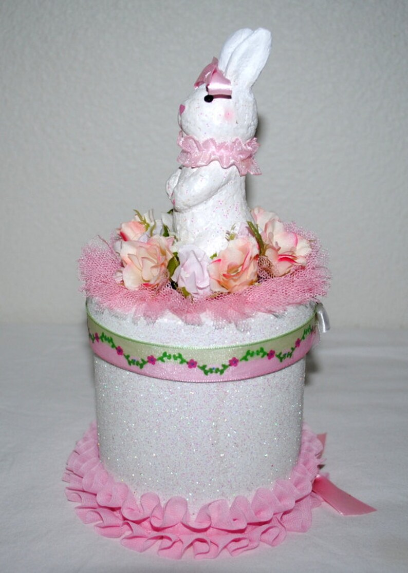 Bunny Gift Box Handmade Keepsake Box Girl's Gift Box - Etsy