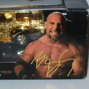 WCW Die Cast Car, Nitro-streetrod Car, WCW Goldberg 24K Championship ...