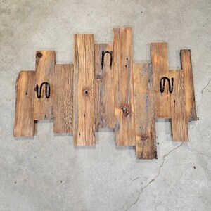 Rustic Barn Wood Hat/cowboy Hat Rack - Etsy