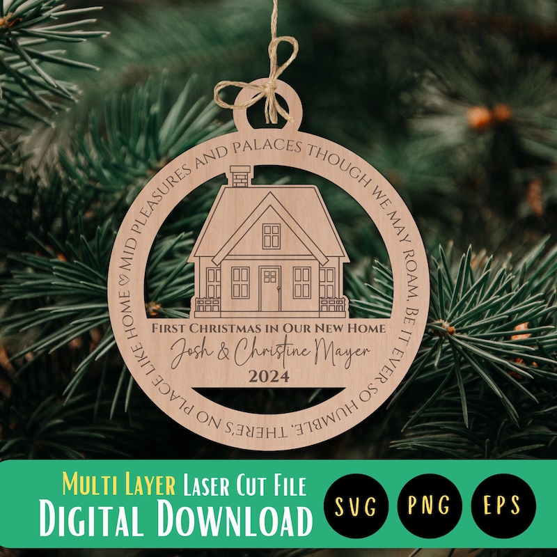 First Year New House Svg - Etsy