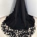 Black Gothic Sheer Basque Waist Corset Tulle Wedding Dress ...